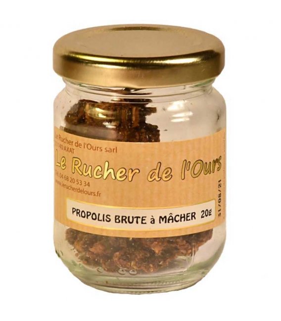 Propolis brute à Macher - Directement issue de la ruche - Antibiotique ...