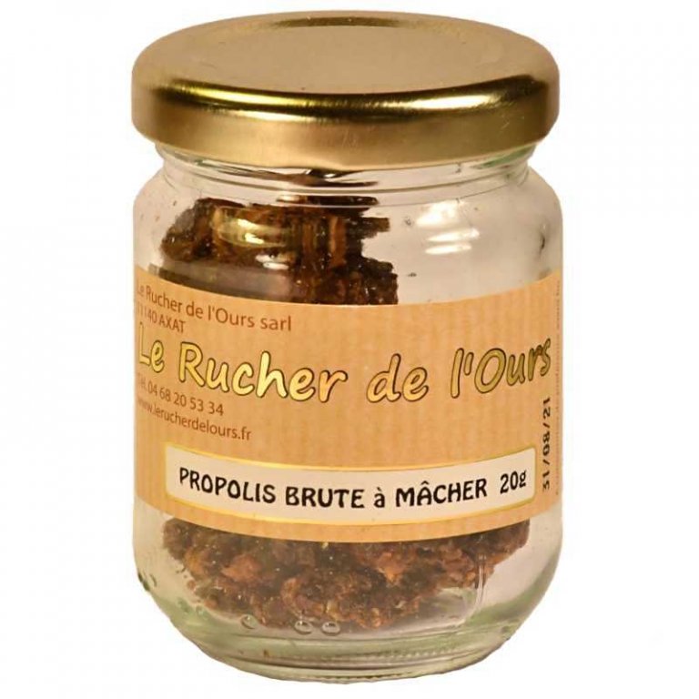 Propolis pure à Macher - le Rucher de l'Ours